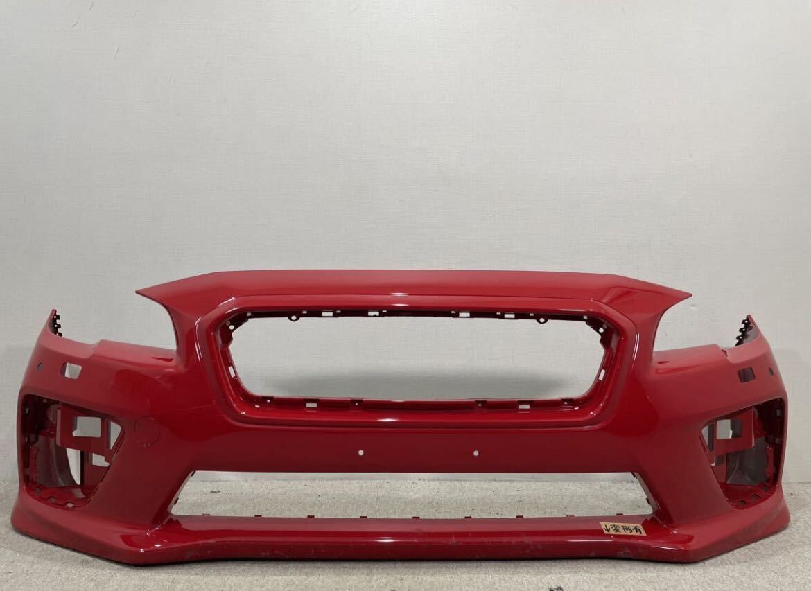 VAB 前期 WRX STI S4 純正 フロントバンパー (C7P ライトニングレッド) 57704VA000 NW0809-1 /【Buyee】