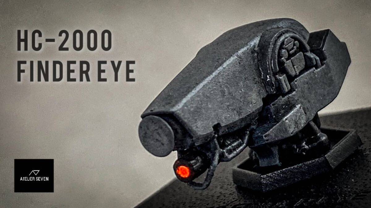 【完成品】 HC-2000 FINDER EYE HEAD PARTS ガレージキット フィギュア プラモデル RaD CC-2000 30MM ワンフェス アーマードコア 6 AC6 ...