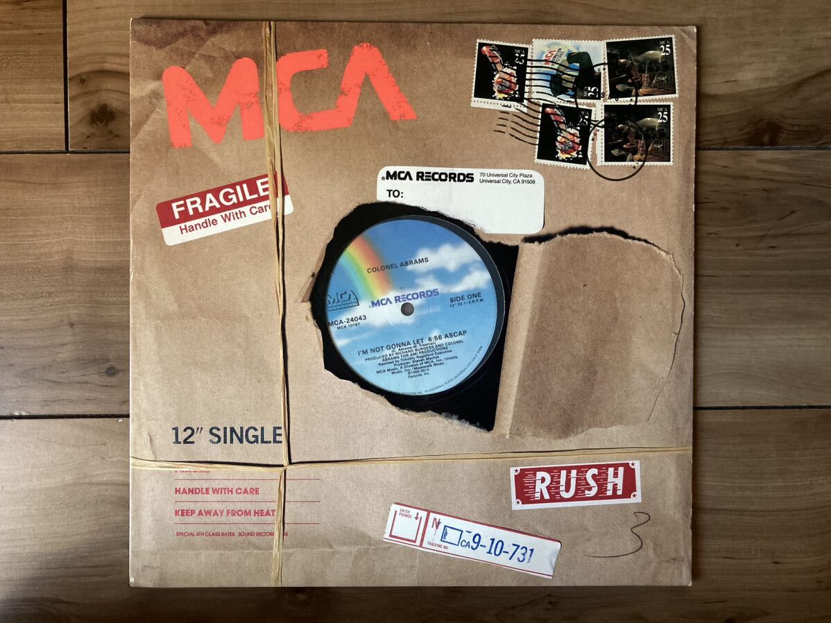 12inch★RUSH / COLONEL ABRAMS , I’M NOT GONNA LET US盤 /【Buyee】 Buyee ...