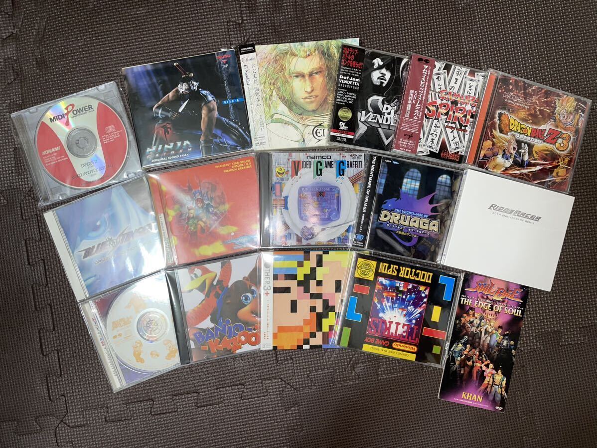 【as-is items】Assortment of game music CDs 【Hard-to-find CDs】ゲーム音楽CDセット ...
