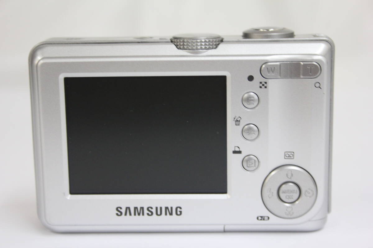 【美品 返品保証】 【便利な単三電池で使用可】Samsung Kenox S600 元箱付き コンパクトデジタルカメラ v5749 ...