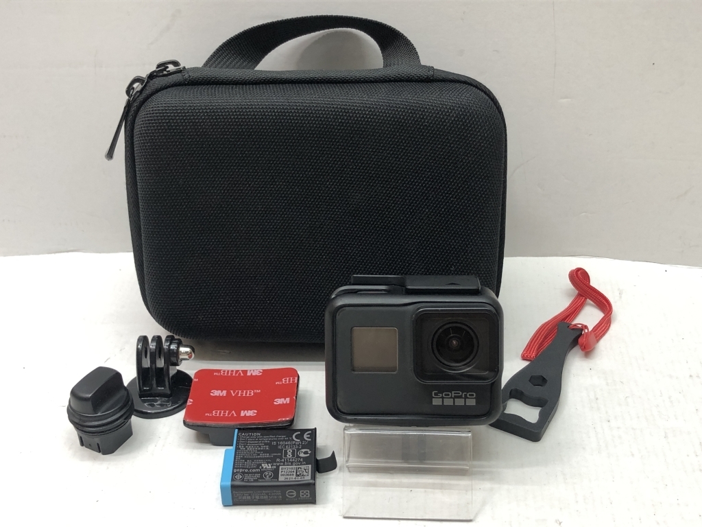 01w1436 GoPro HERO7 BLACK ゴープロ アクションカメラ ウェアラブルカメラ ヒーロー7 バッテリー2個 簡易動作確認済み 中古品 /【Buyee】 Buyee ...