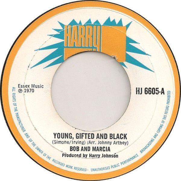 英7 Bob & Marcia / The Jay Boys Young, Gifted And Black HJ6605 Harry J ...