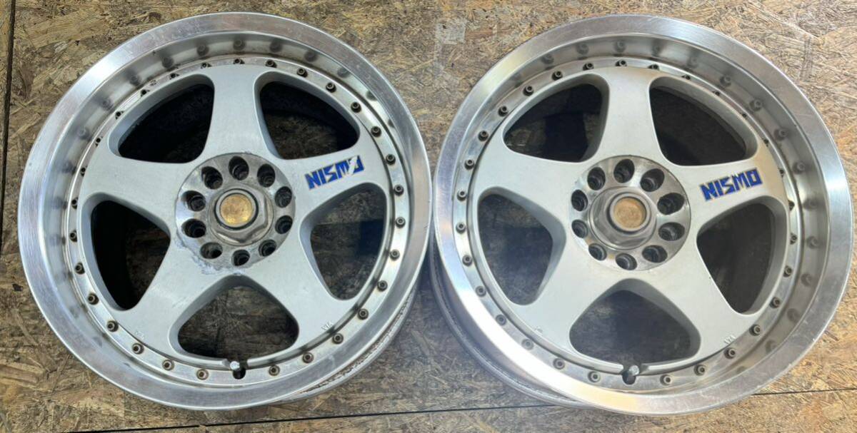 【超希少！】NISMO RAYS LMGT2 17インチ 9J＋38 114.3 5穴 5H ニスモ レイズ LM-GT2 旧ロゴ 絶版 深 ...