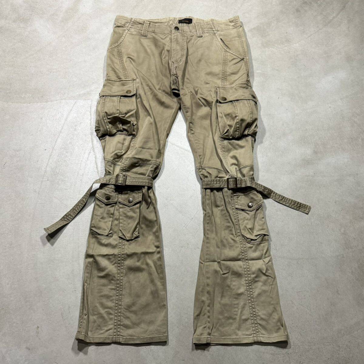 00s TETE HOMME Archive Parachute Cargo Pants L.G.B. ifsixwasnine kiminori morishita japanese ...