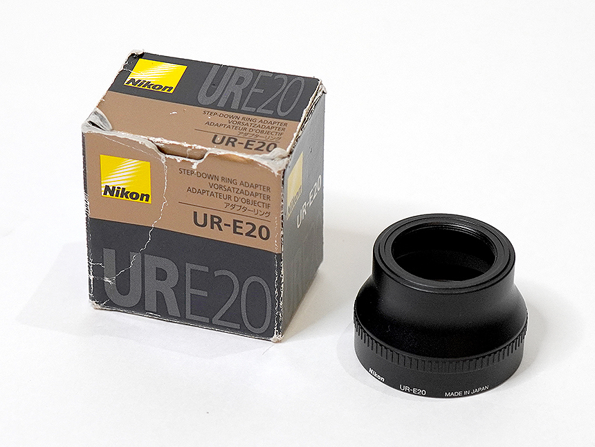 中古品 Nikon WC-E67・TC-E3ED 用 アダプターリング UR-E20 COOLPIX P5000用 COOLPIX P5100 ...