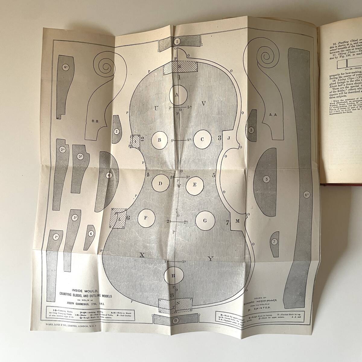 【状態良好！希少本！】バイオリン『Violin-Making, As It Was and Is』ヴァイオリン 製作本 1885年 解説書 ...