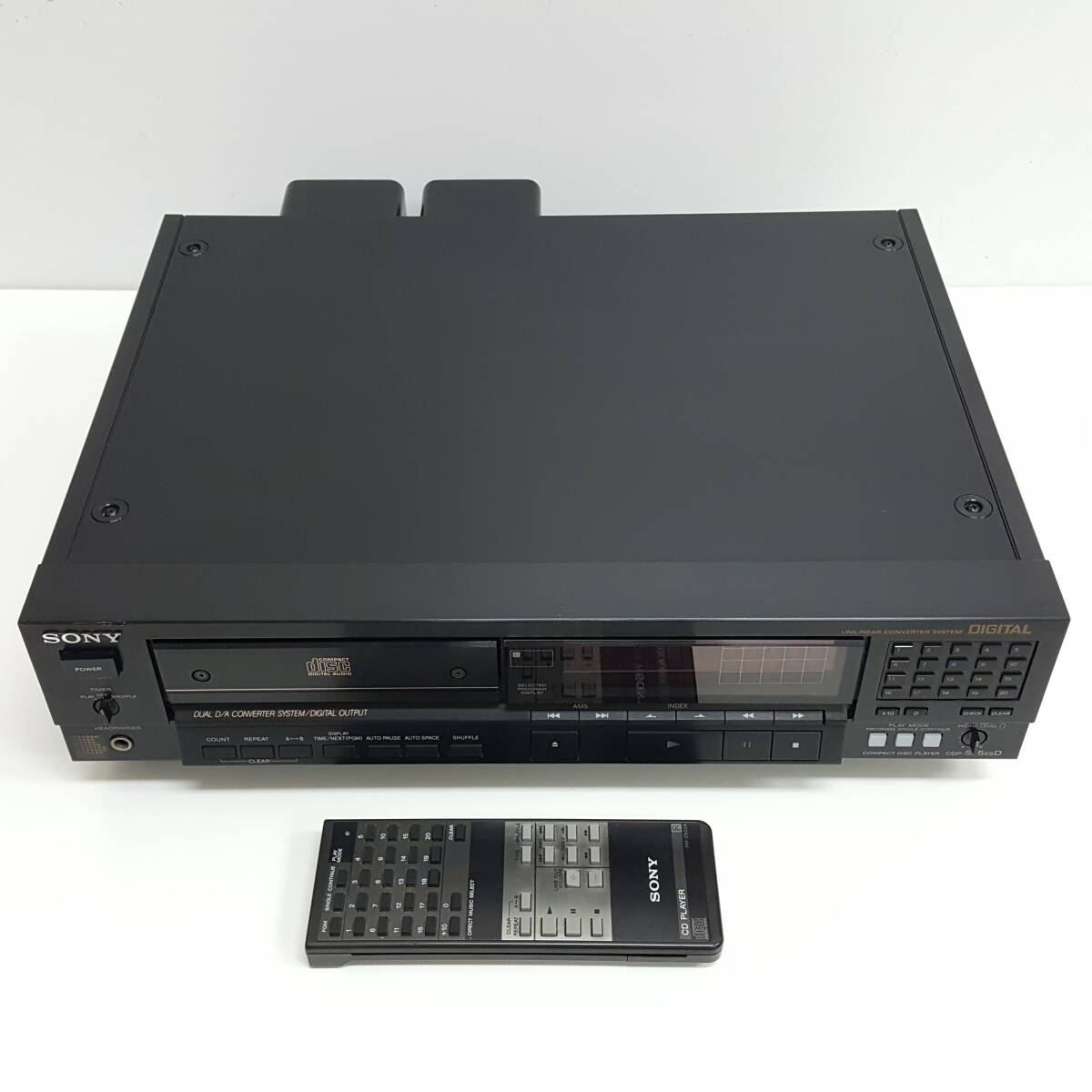 CDP-555ESD 】SONYD 動作品 純正リモコン付き /【Buyee】