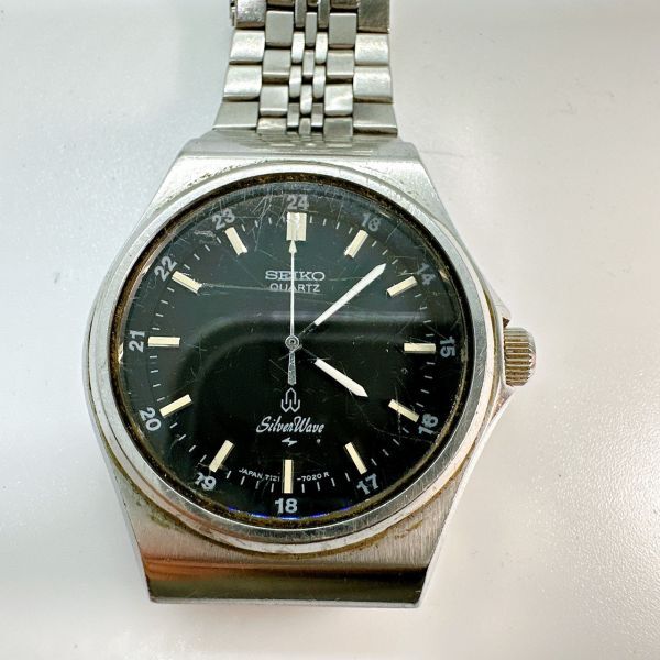 A2408-1-29 1円スタート クオーツ 不動品ジャンク SEIKO セイコー SilverWave シルバーウェーブ アンティーク ...