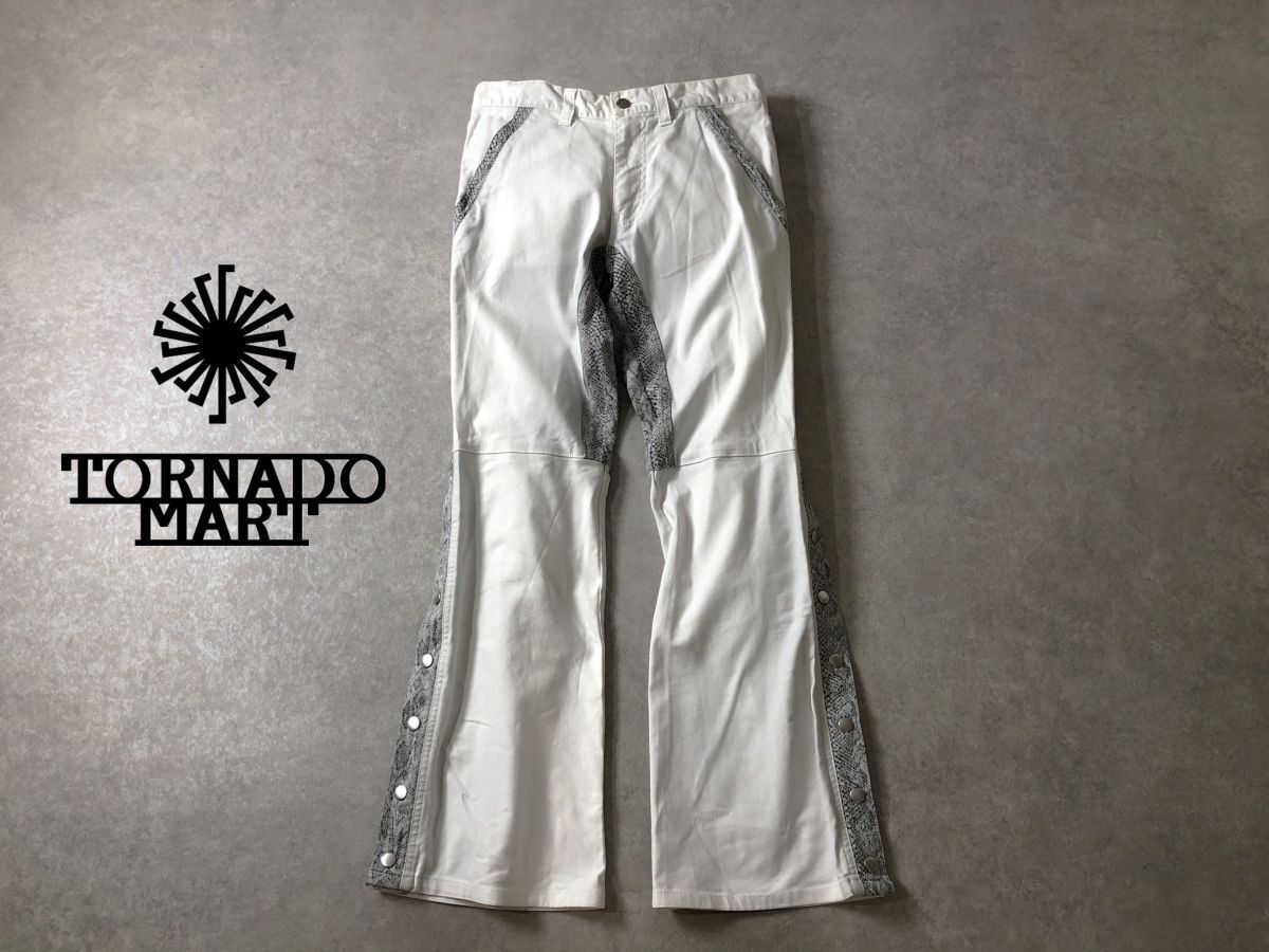 TORNADO MART Lサイズ スネーク柄切替 フレア パンツ トルネードマート /【Buyee】 Buyee - Japanese Proxy Service | Buy from Japan!