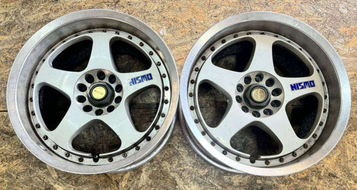 【超希少！】NISMO RAYS LM GT2 17インチ 9J +16 114.3 5穴 ニスモ レイズ LM-GT2 ホワイト 旧ロゴ ...