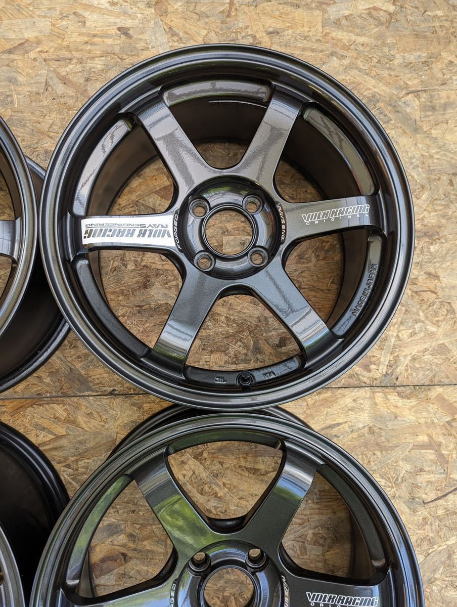 【希少！】鍛造 軽量 RAYS VOLK TE37 16インチ 7J +25 8J ＋35 4H 100 アクア ヤリス スイフト フィールダー 他コンパクトカー 4穴 /【Buyee ...