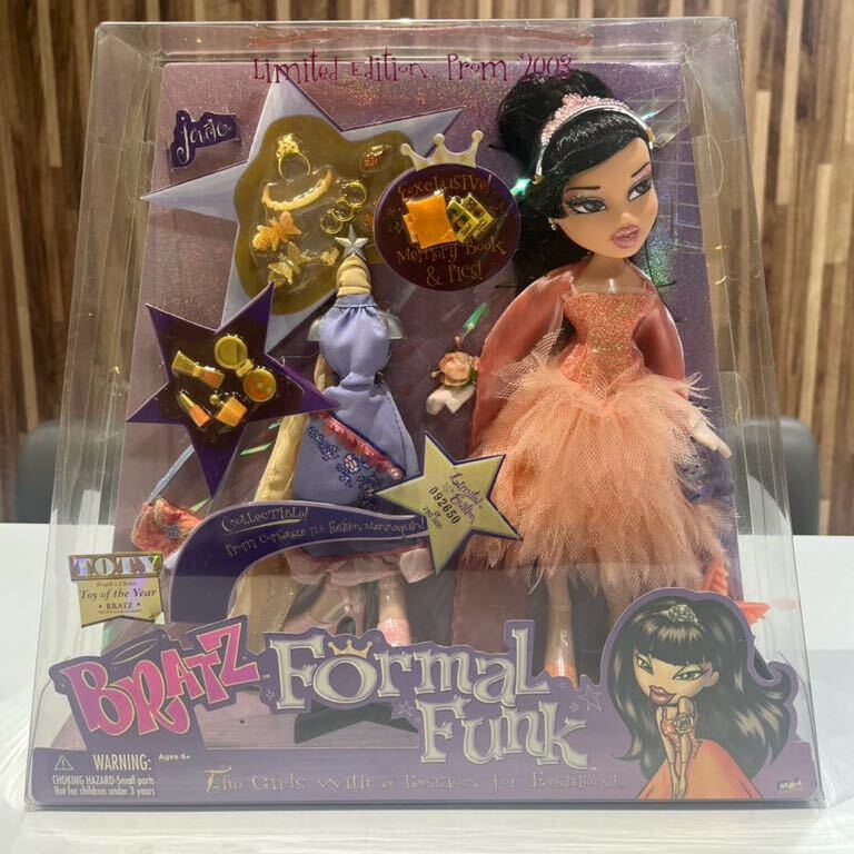 8073 BRATZ Formal Funk Limited Edition Prom 2003 着せ替え人形 ※未開封長期保管中古品 ...