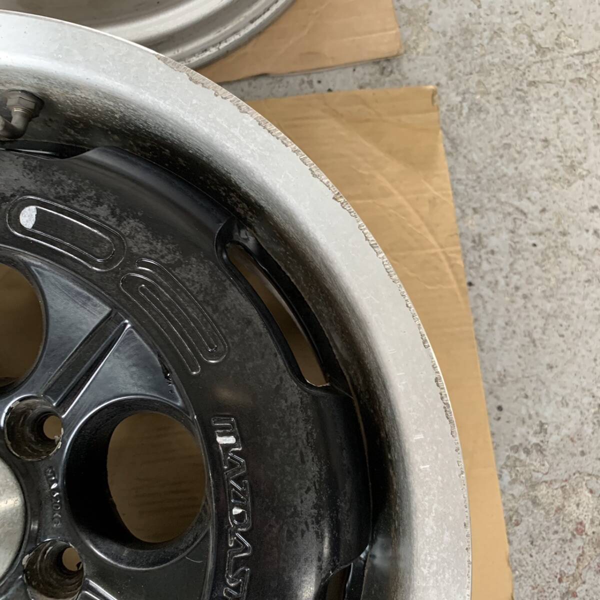 超レア?｜マツダスピード/MAZDASPEED MS-02ホイール RAYS 17インチ 5穴/PCD114.3 RX-7/FD3S ...