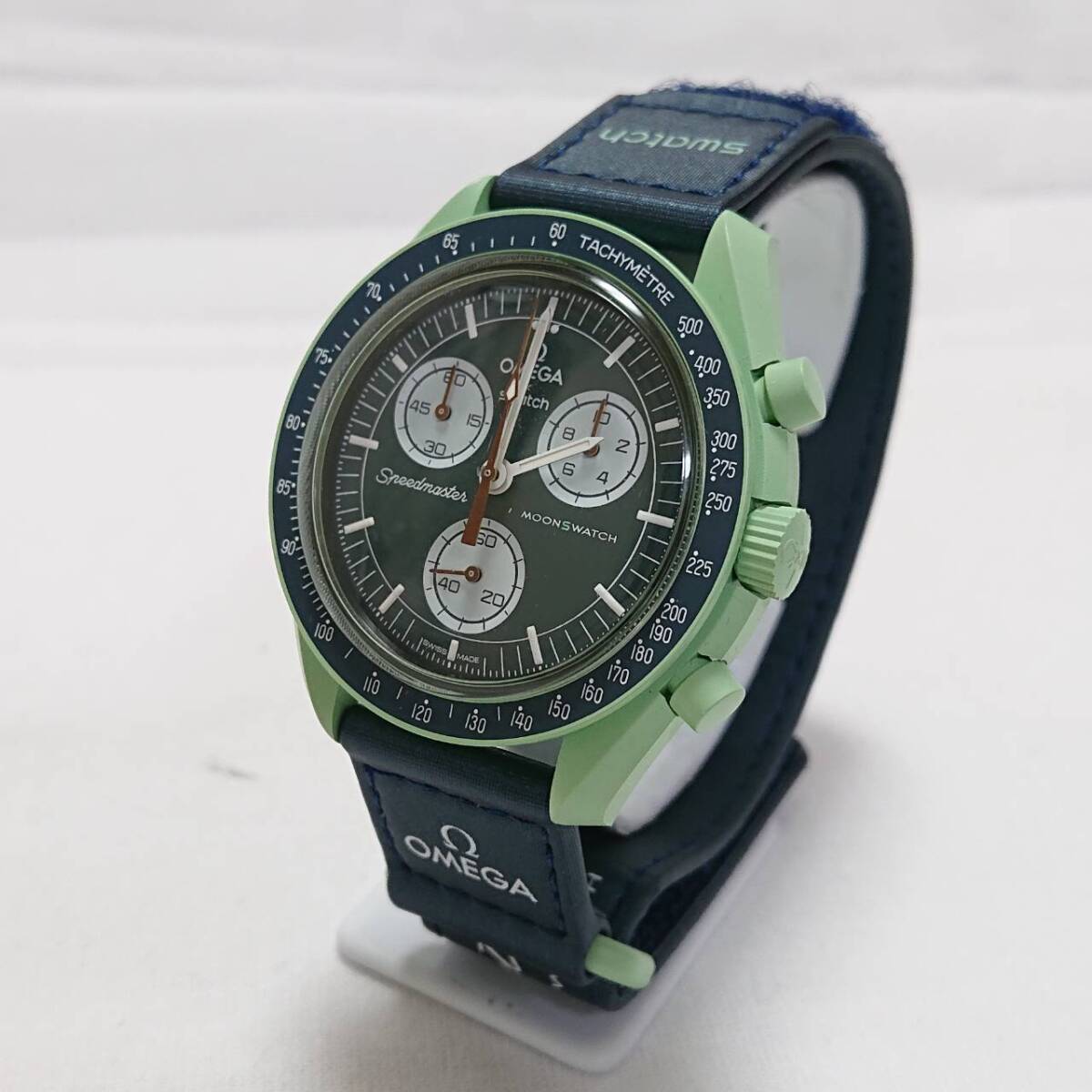 1円スタート！！】美品！ オメガスウォッチ OMEGA×SWATCH S033G100 ムーンウォッチ MoonWatch メンズ 腕時計 スピードマスター /【Buyee】 Buyee ...