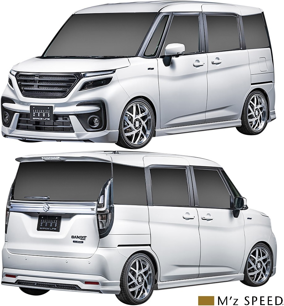 【M's】スズキ ソリオ バンディット MA37S (2020/12-) M'z SPEED GRACE LINE エアロキット 2点 ABS エムズスピード セット 3161-s005 ...