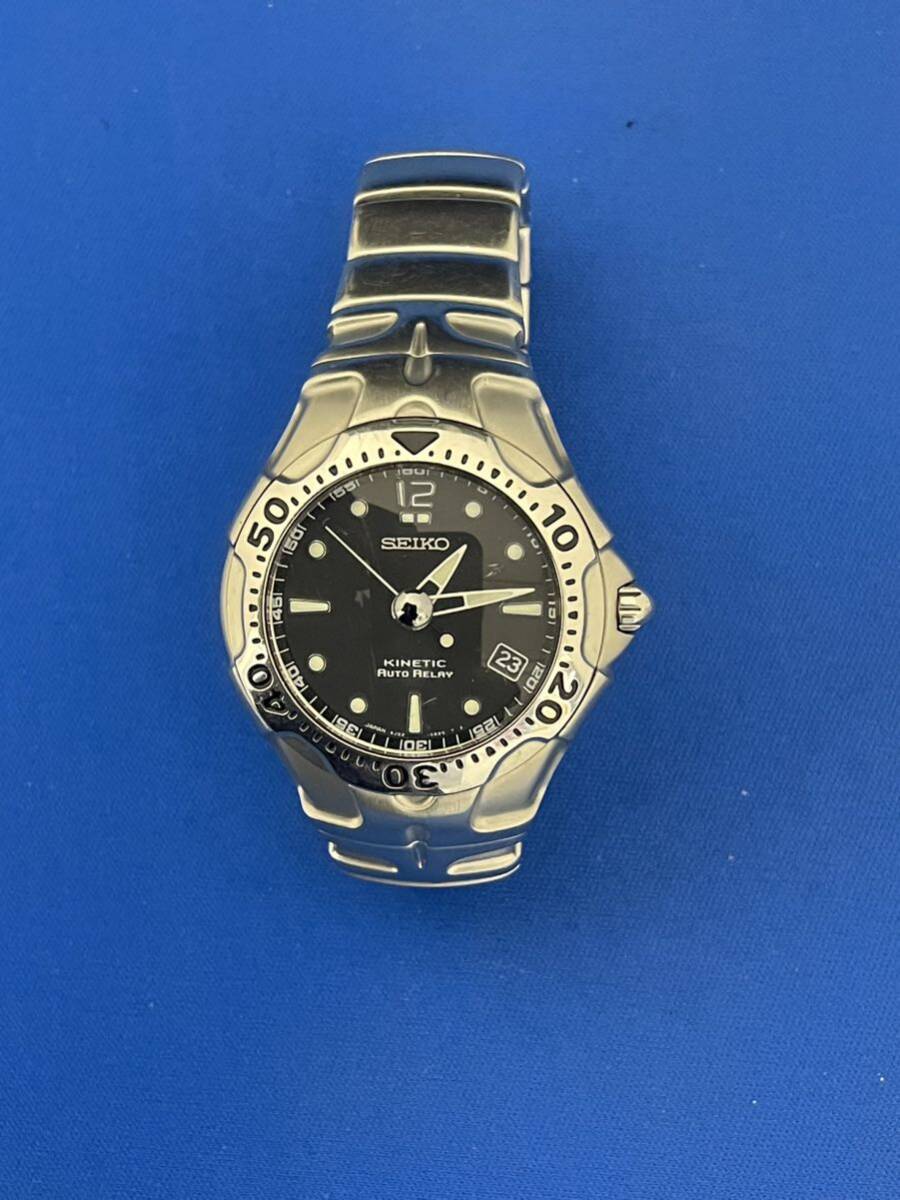 SEIKO セイコー Kinetic Auto Relayメンズ腕時計ジャンク品管理番号9-A74 /【Buyee】 Buyee - Japanese Proxy Service | Buy ...