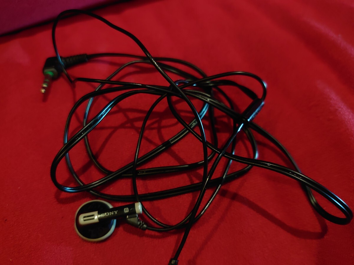 【SONY】MDR-E454 vintage earphone headphone ソニー レトロ イヤホン イヤフォン WALKMAN ...