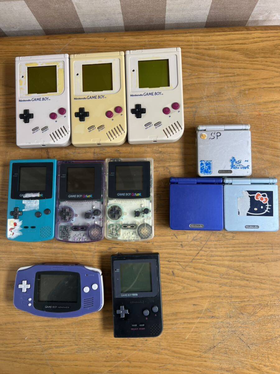 11点、Nintendo 任天堂 GAMEBOY MGB-001、AGB-001、AGS-001、CGB-001、DMG-01、現状品 /【Buyee】 Buyee - Japanese ...