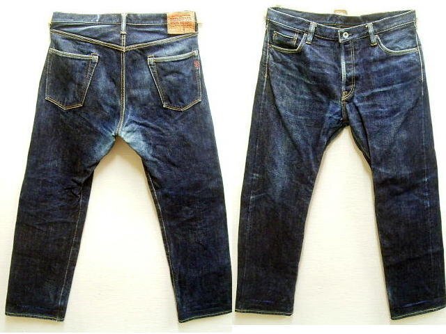 即決[W38]サンプル級の鬼ヒゲ IRON HEART HY776 HINOYA ヒノヤ 別注 限定 コラボ 21oz ヘビーオンス デニム アイアンハート パンツ R71 /【Buyee ...