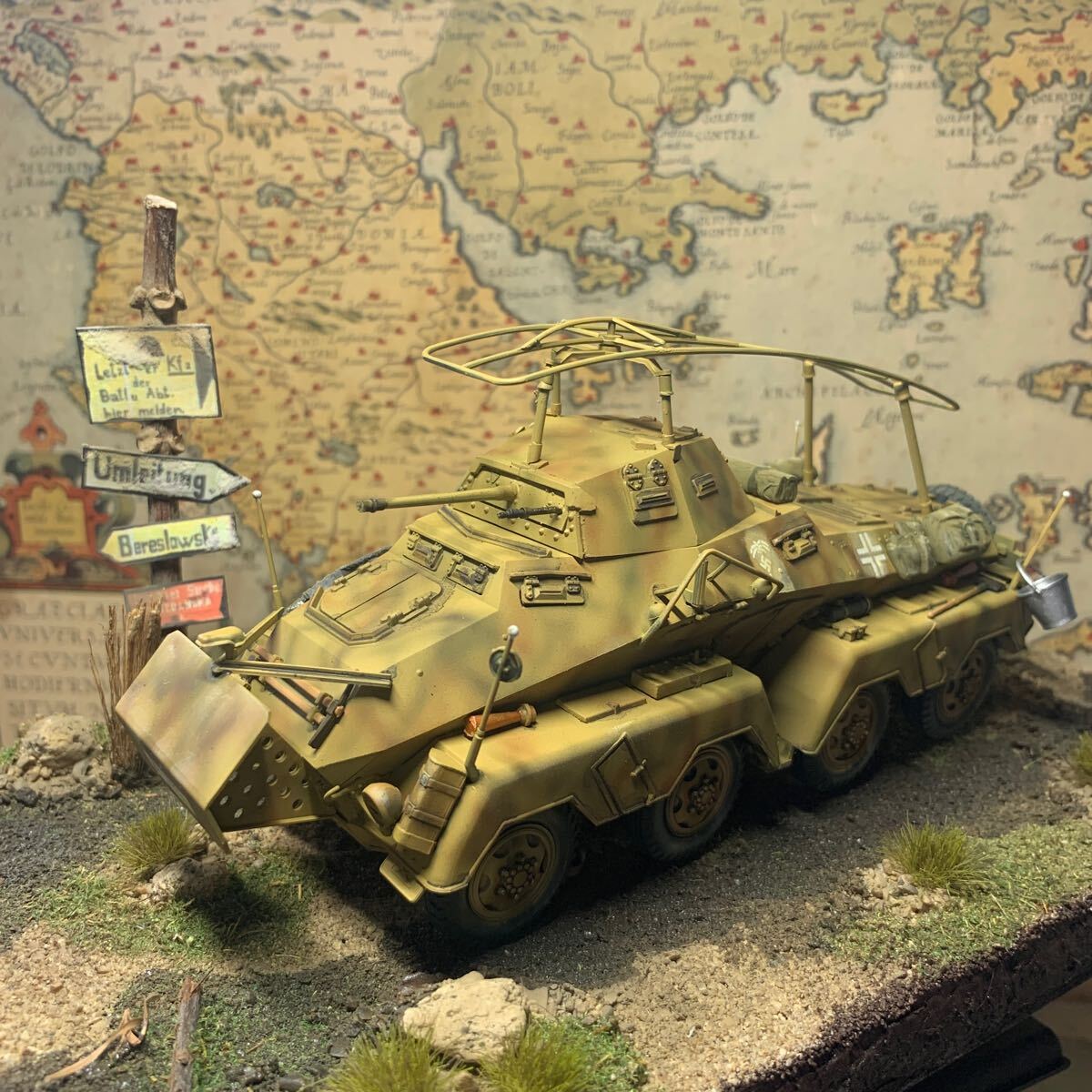 sdk fz 232（8RAD） 1／35 ドイツ8輪重装甲車 完成品 /【Buyee】 Buyee - Japanese Proxy ...