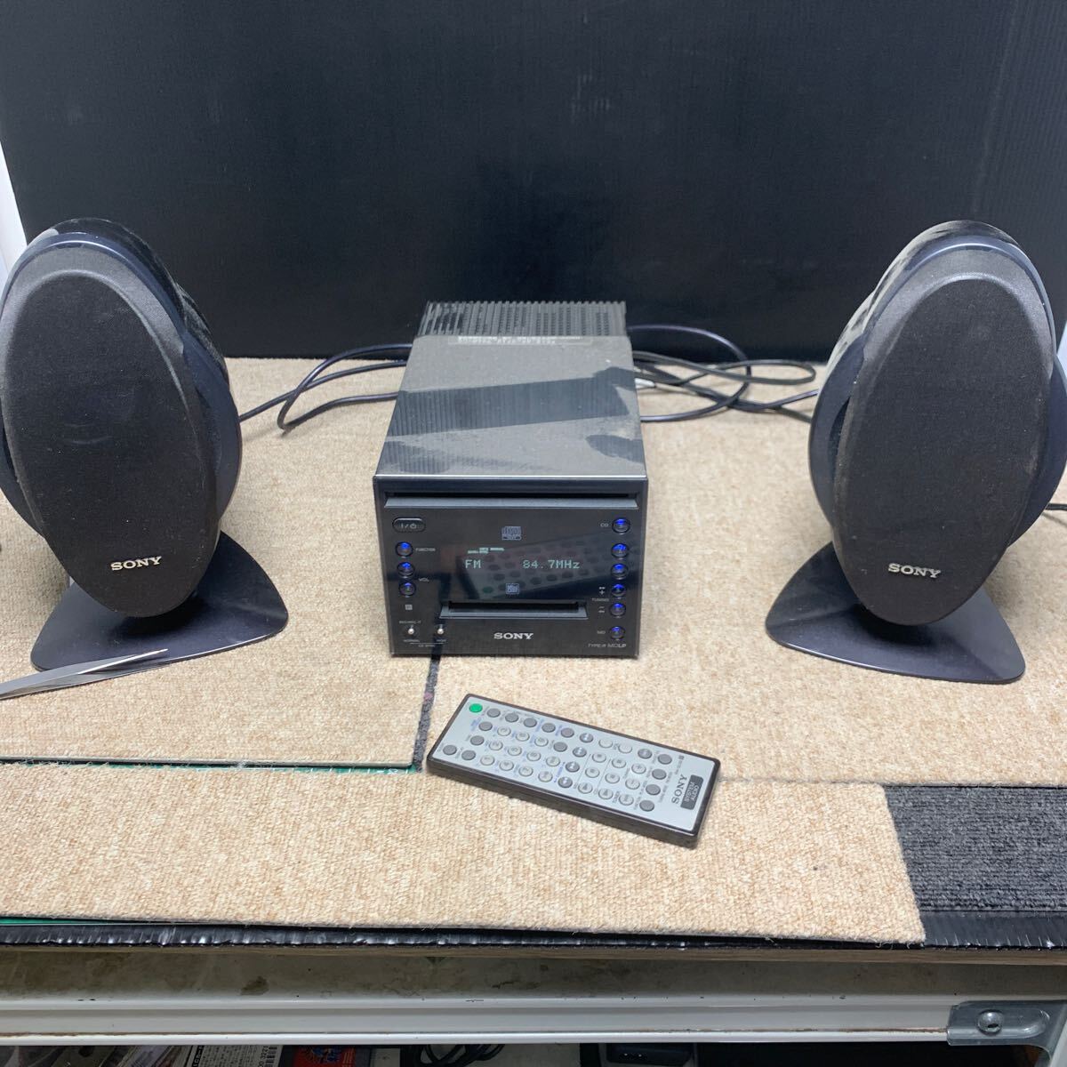 【C408H】動作良好確認済み SONY TYPE-R MDLP CD/MDプレーヤー スピーカーSA-C5B 中古 /【Buyee ...