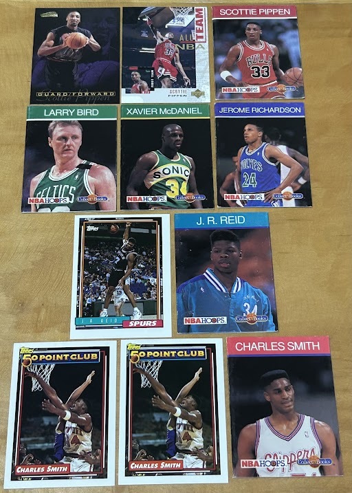 NBA All Sport Plus '96 Upper Deck '94 Topps '93 Scottie Pippen, Smith ...