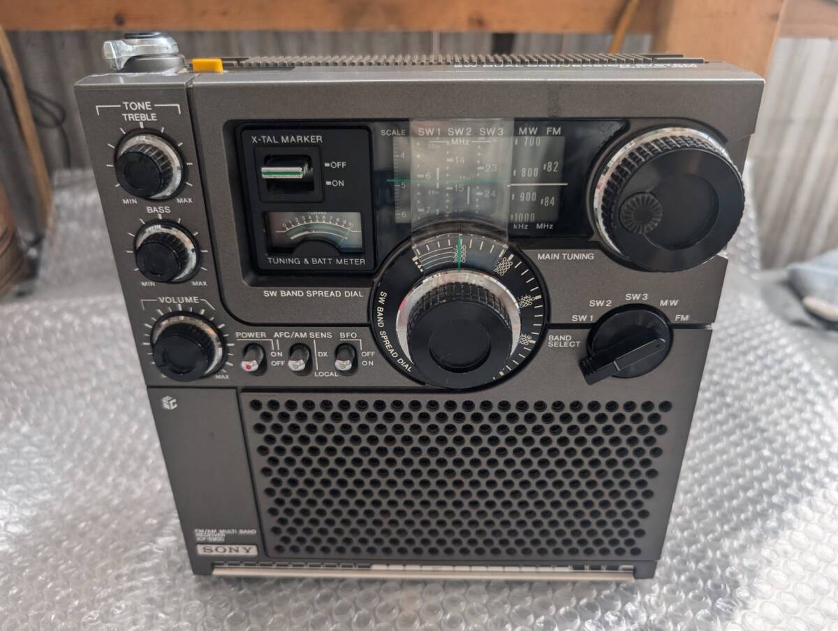 SONY ソニー ICF-5900 スカイセンサー BCL ラジオ MW/SW/FM 現状品 /【Buyee】 Buyee - Japanese Proxy Service | Buy ...