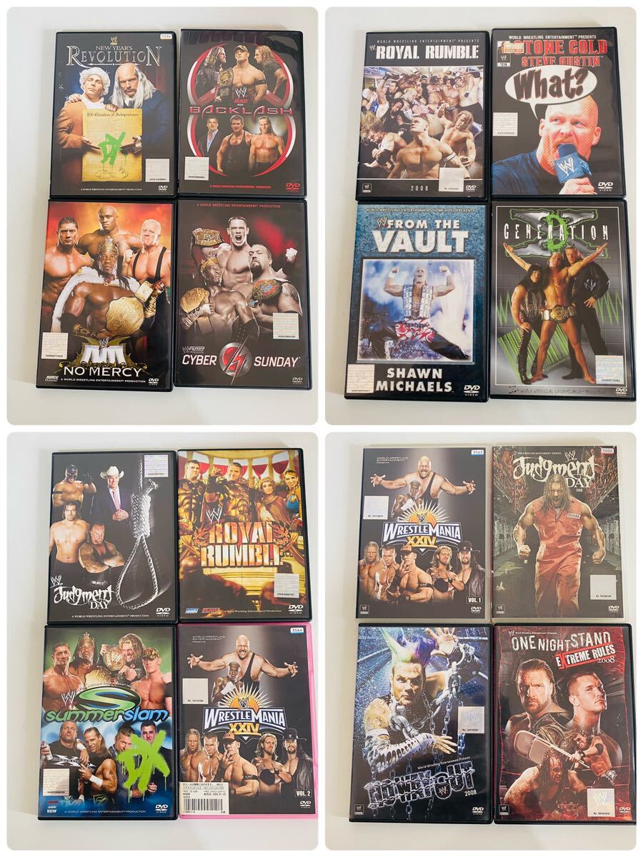 【まとめ】68本 DVD 大量まとめて 映画 ドラマ プロレス ライブ ECW/アルマゲドン/レッスルマニア/NO MERCY/ジャッジメントディ 他 A10 /【Buyee】 Buyee ...