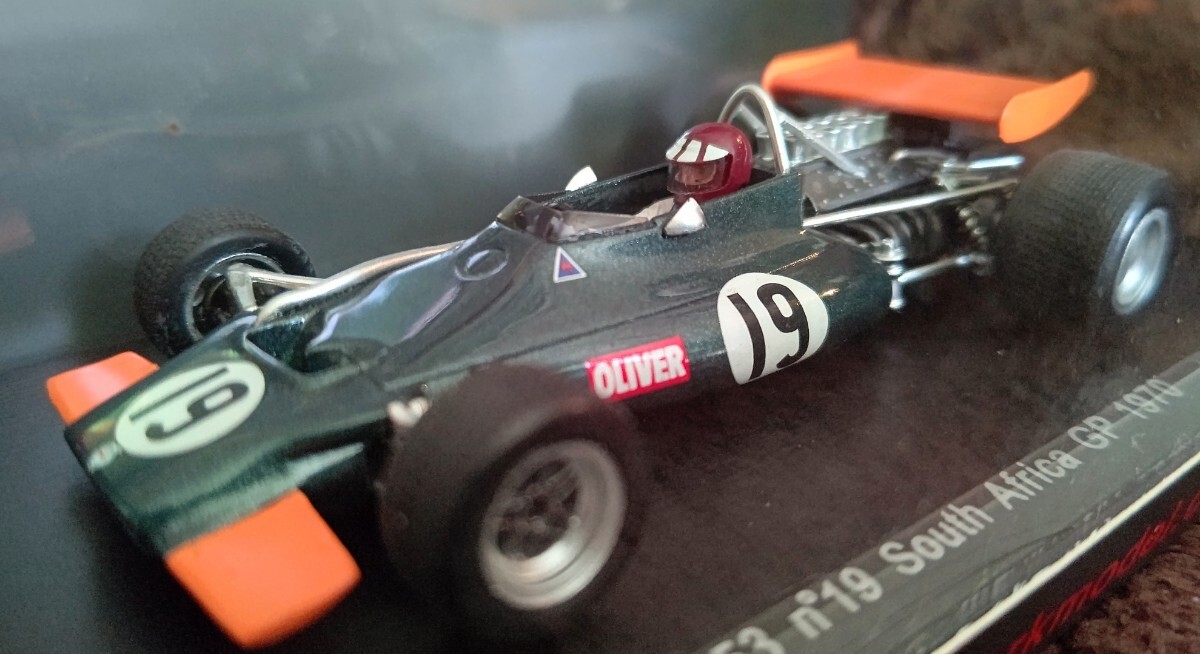 スパークモデル 1/43 BRM・P153 1970年 南アフリカGP ジャッキー.オリバー spark Jackie.Oliver 1970 South Africa GP Yardley ...