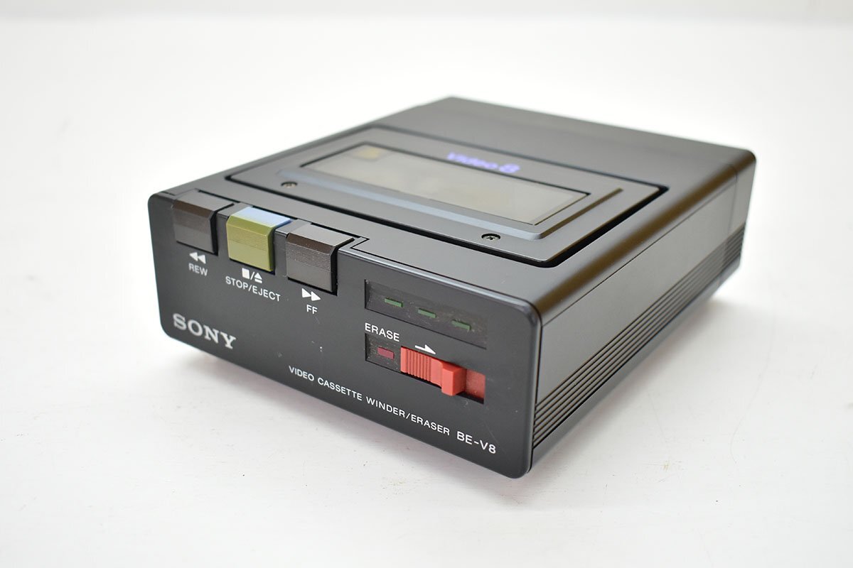 SONY BE-V8 Video8 ビデオカセットワインダー イレーサー[ソニー][ビデオ8][VIDEO CASSETTE WINDER/ERASER][k1]37M /【Buyee ...