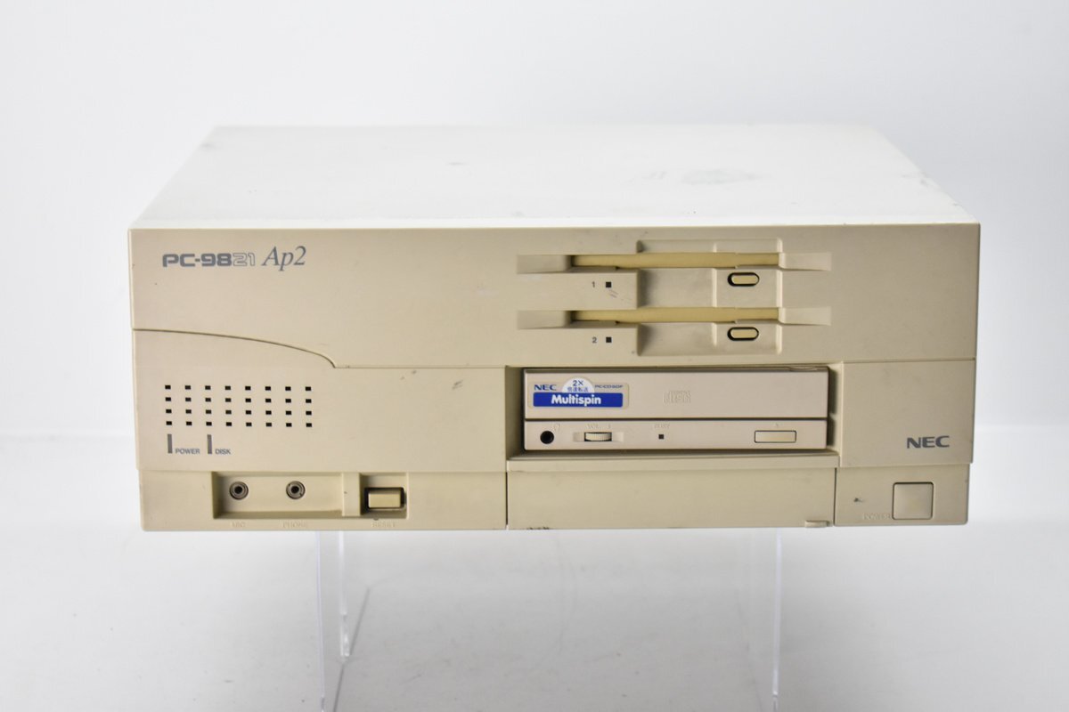 NEC パーソナルコンピュータ PC-9821 Ap2/U2 + PC-CD60F [日本電気][PC98][パソコン][CD-ROMドライブ][Multispin][当時物]H ...