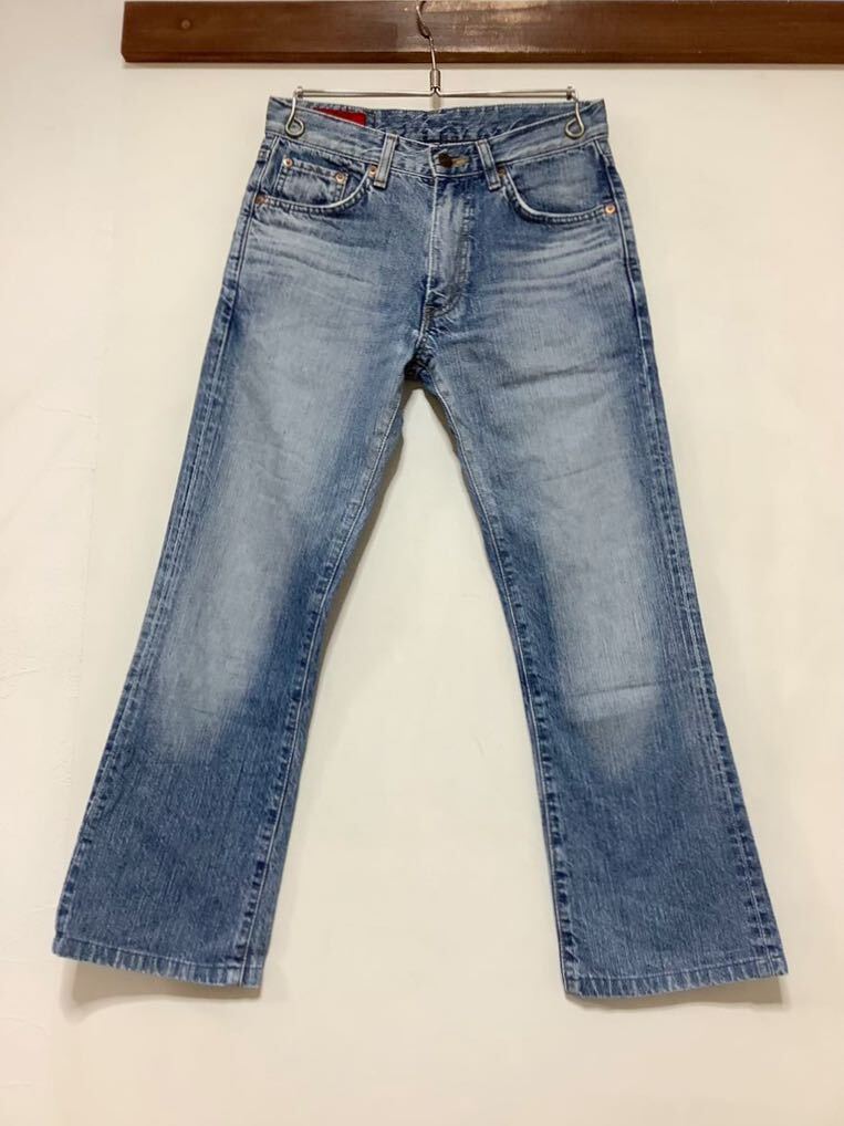M-1372 EDWIN エドウィン 503 BootCut デニムパンツ W28 ブーツカット ユーズド加工 ジーンズ ジーパン 日本製 /【Buyee】 Buyee - Japanese ...