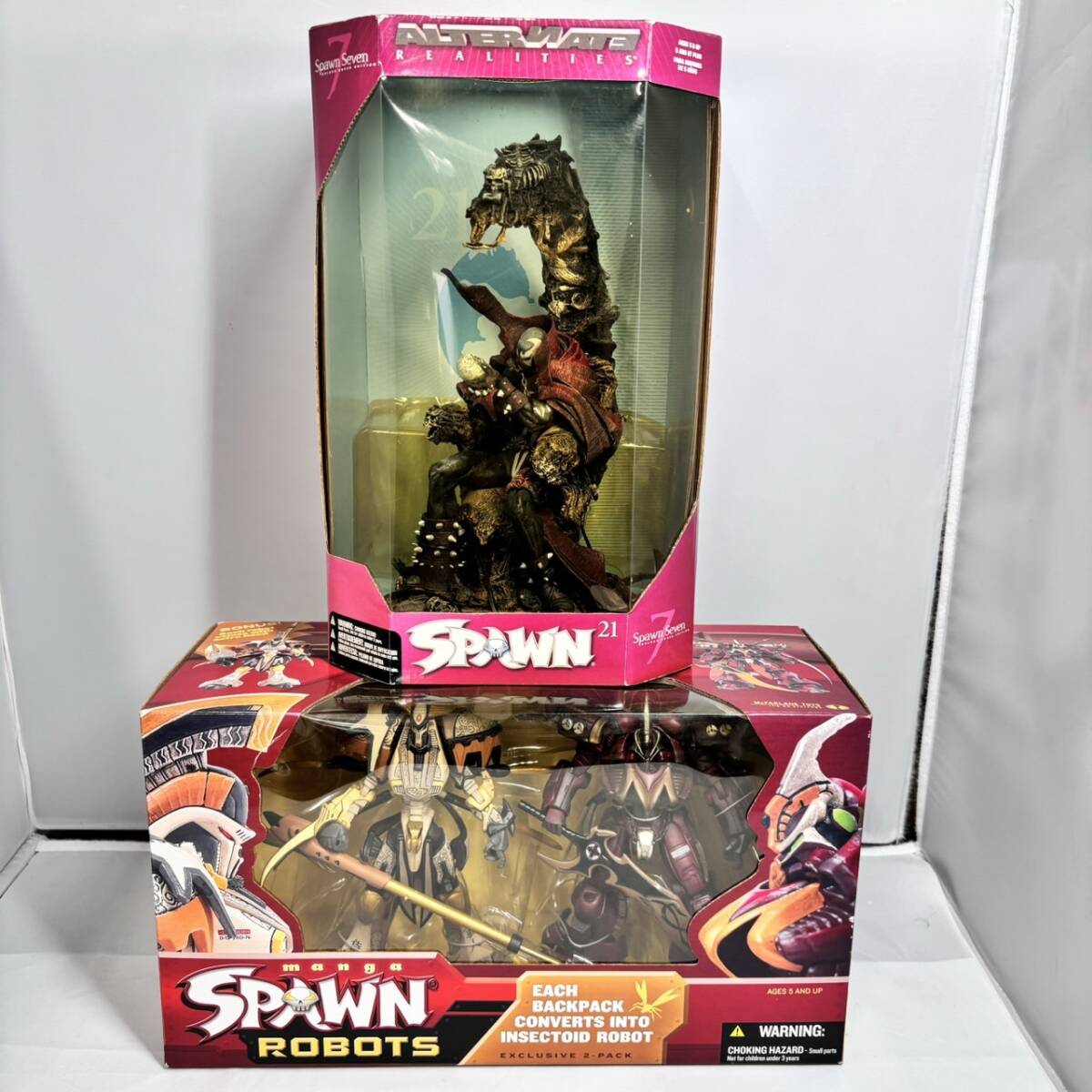McFARLANE TOYS マクファーレン・トイズ スポーン7 Manga Spawn Robots マンガスポーンロボット 2点セット /【Buyee】 Buyee - Japanese ...