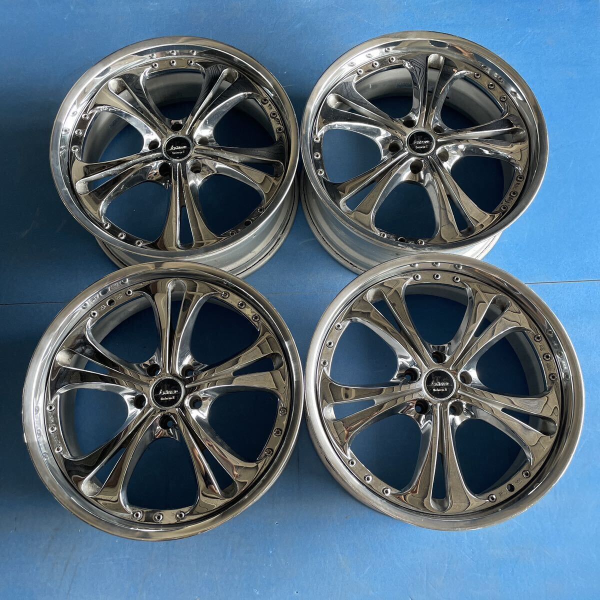 Weds kranze Cerberus II ウェッズ クレンツェ ケルベロス2 20×8.5JJ+38 PCD114.3-5穴 ハブ径約 ...