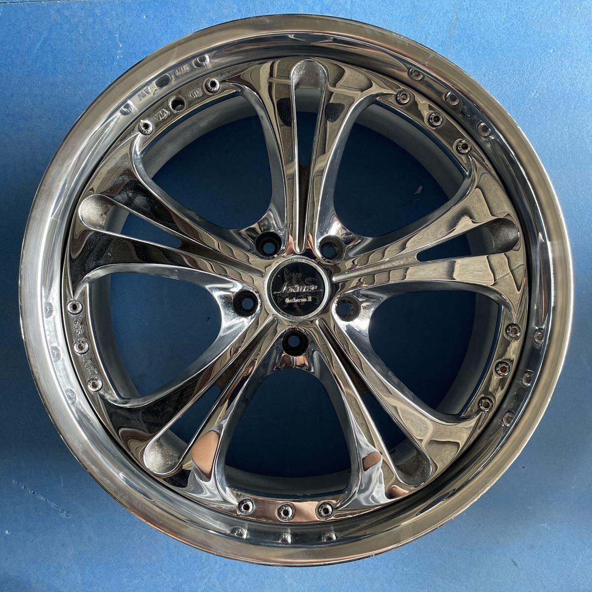 Weds kranze Cerberus II ウェッズ クレンツェ ケルベロス2 20×8.5JJ+38 PCD114.3-5穴 ハブ径約 ...