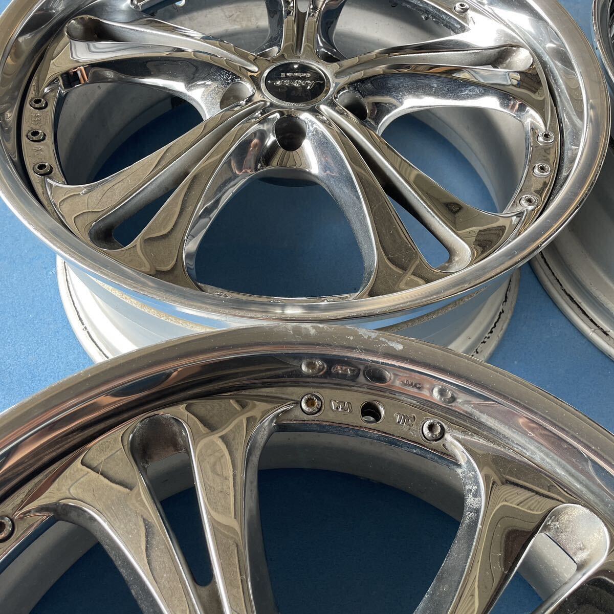 Weds kranze Cerberus II ウェッズ クレンツェ ケルベロス2 20×8.5JJ+38 PCD114.3-5穴 ハブ径約 ...