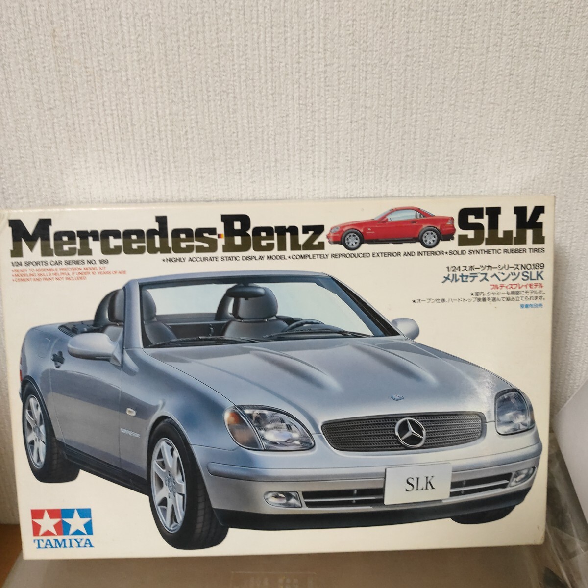 TAMIYA タミヤ メルセデスベンツ SLK MercedesBenz SLK 1/24 プラモデル No189 フルディスプレイモデル /【Buyee】 Buyee - Japanese ...