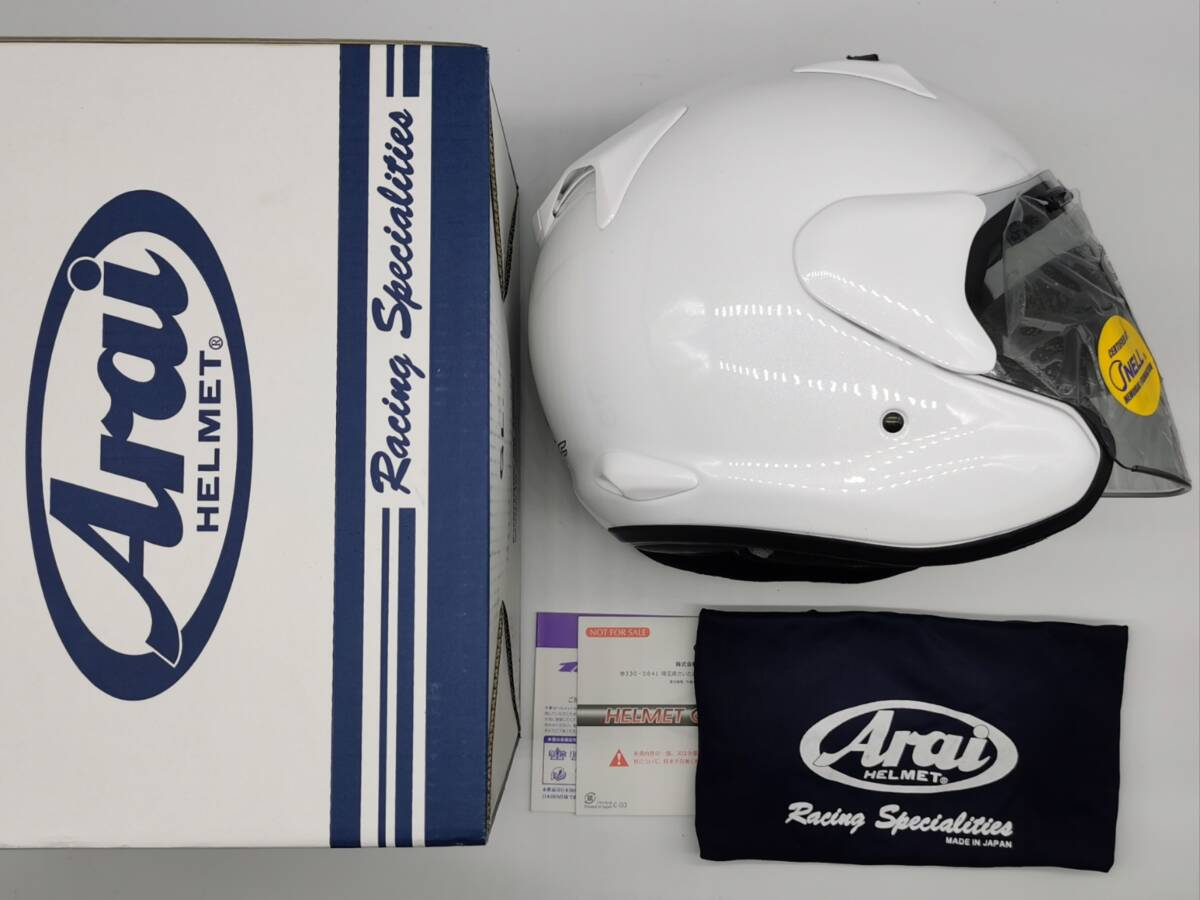 Arai アライ MZ-F グラスホワイト GLASS WHITE MZF ジェットヘルメット Mサイズ /【Buyee】 Buyee - Japanese Proxy Service ...
