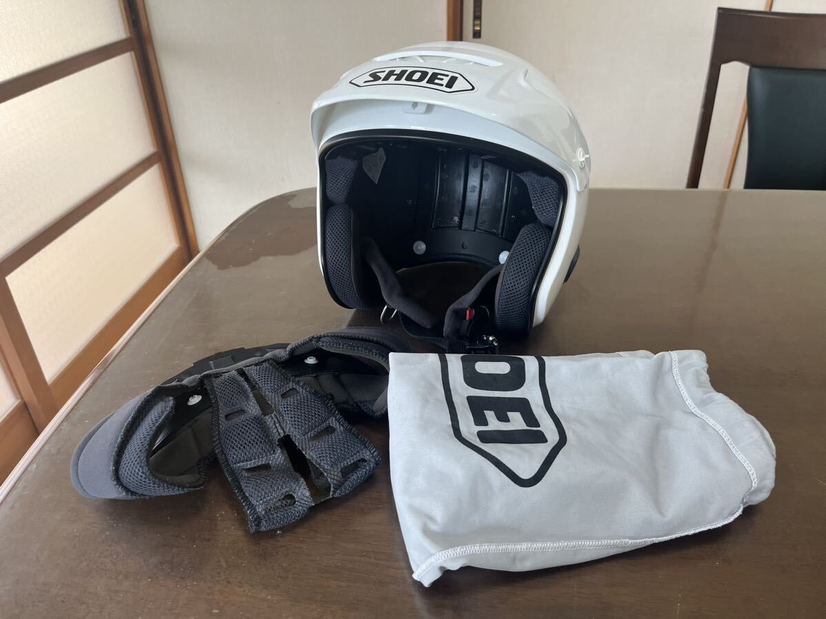 完全売切★TRー3★トライアル★SHOEI★ショウエイ ジェットヘルメット★白ホワイト★XL /【Buyee】 Buyee - Japanese Proxy Service | Buy ...