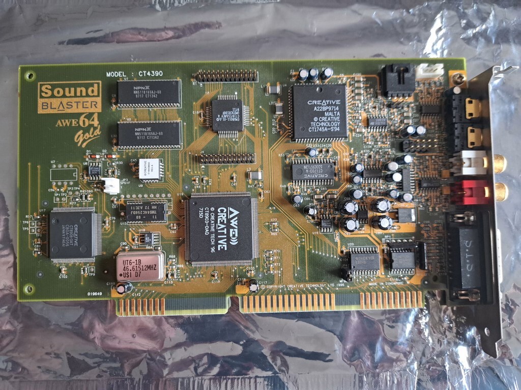 Creative Sound Blaster AWE64 gold CT4390 ※動作未チェック ジャンク扱い /【Buyee】 Buyee ...