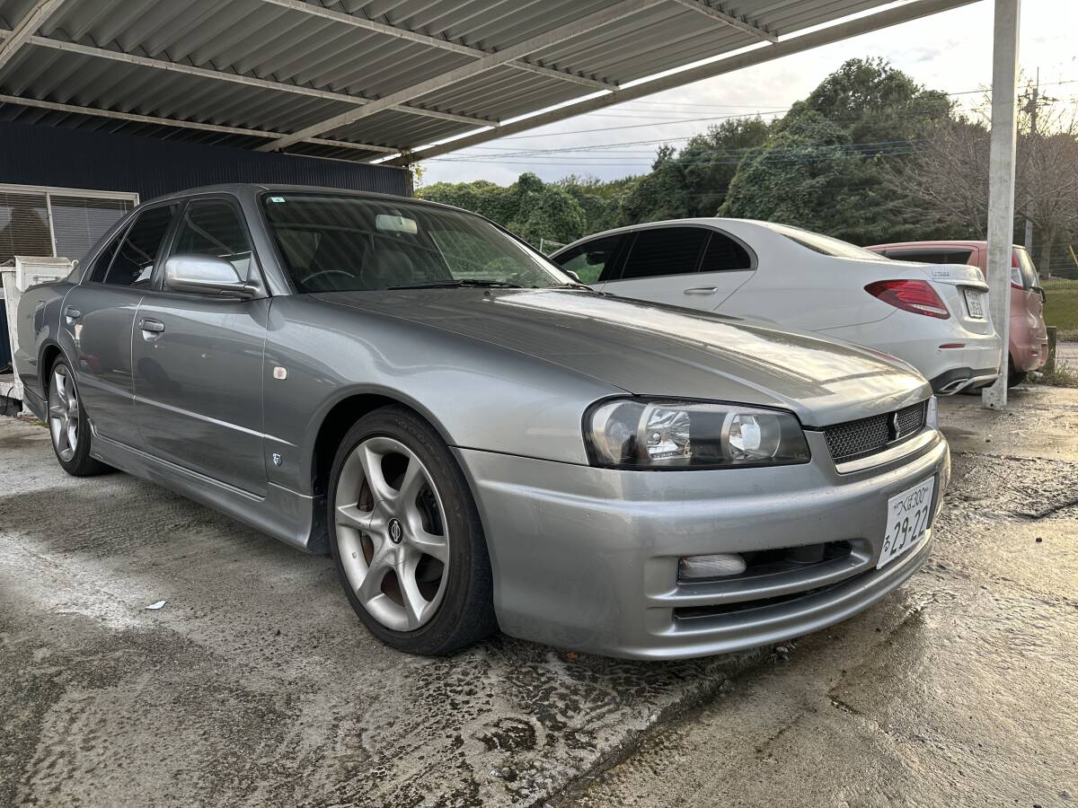 車検付き！日産 スカイライン HR34 R34 セダン キセノン サンルーフ フルオプション！値段高騰中！SKYLINE NISSAN /【Buyee】 Buyee - Japanese ...