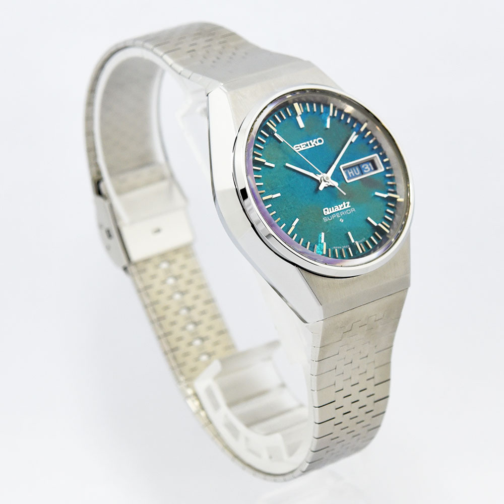 セイコー 中古 メンズ SEIKO スーペリア SUPERIOR 3883-7000 クォーツ SS ステンレススチール モルフォ蝶 軽仕上げ /【Buyee】 Buyee ...