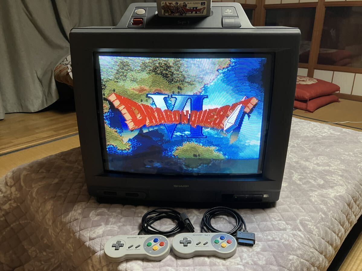 値下げ ☆希少品☆ シャープ 21G-SF1 スーパーファミコン内蔵テレビ （21型） 91年製 /【Buyee】 Buyee ...