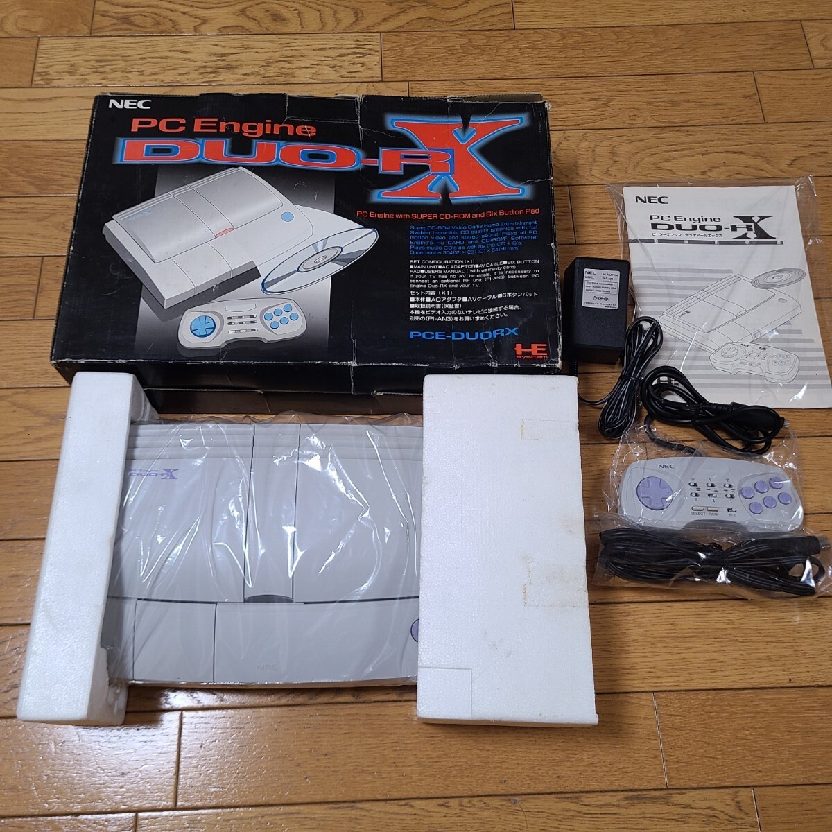 1008★☆希少 NEC/エヌイーシー PC Engine With SUPER CD-ROM2 DUO-RX/PC エンジン デュオアールエックス 本体 外箱あり。☆ /【Buyee ...