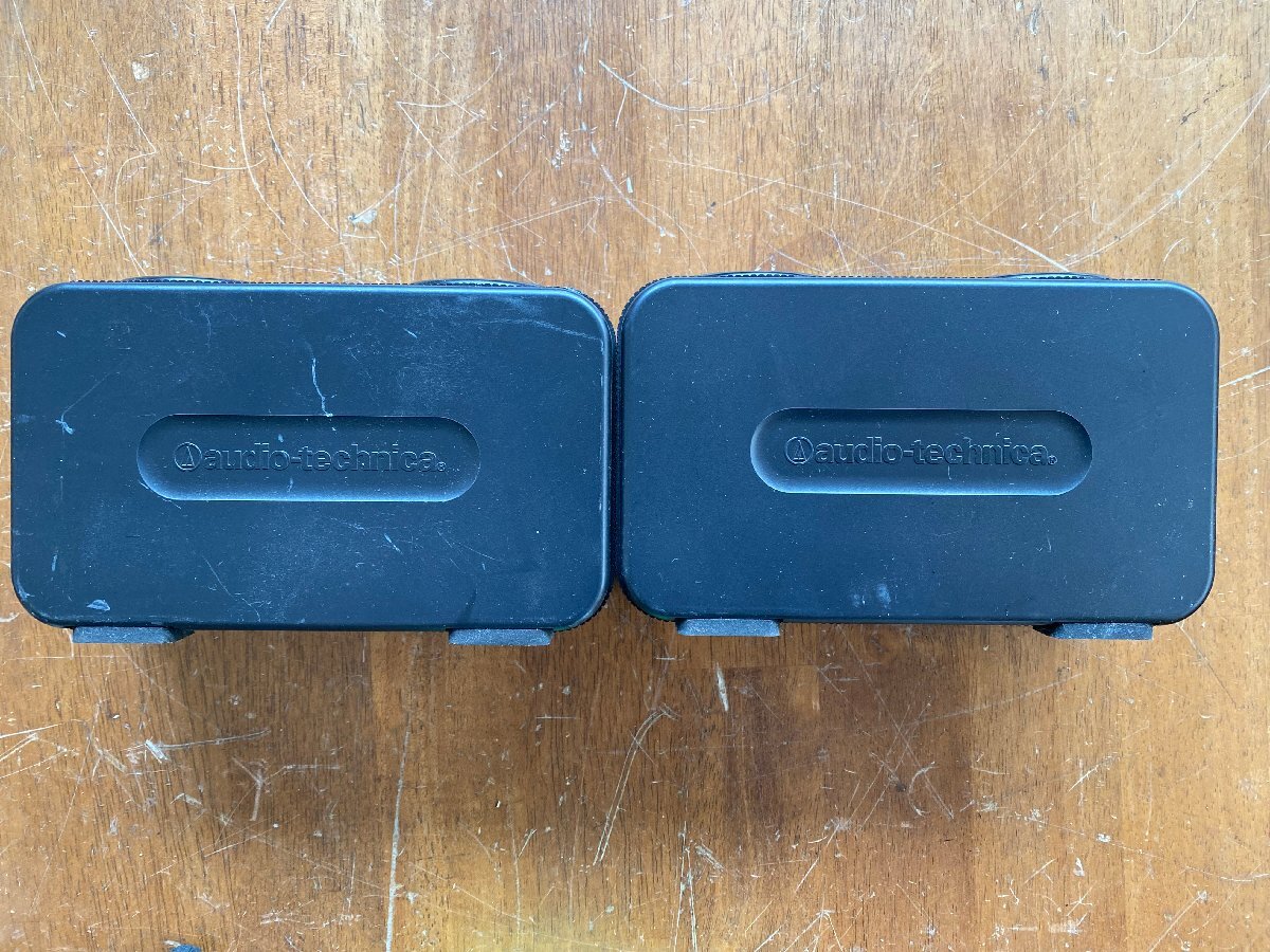 【送100サイズ】audio-technica ATIR-R84 BC700×2 ATIR-T88×2 ATIR-T85×2 ATIR-A40×6 セット ワイヤレスマイク ※動作確認OK ...
