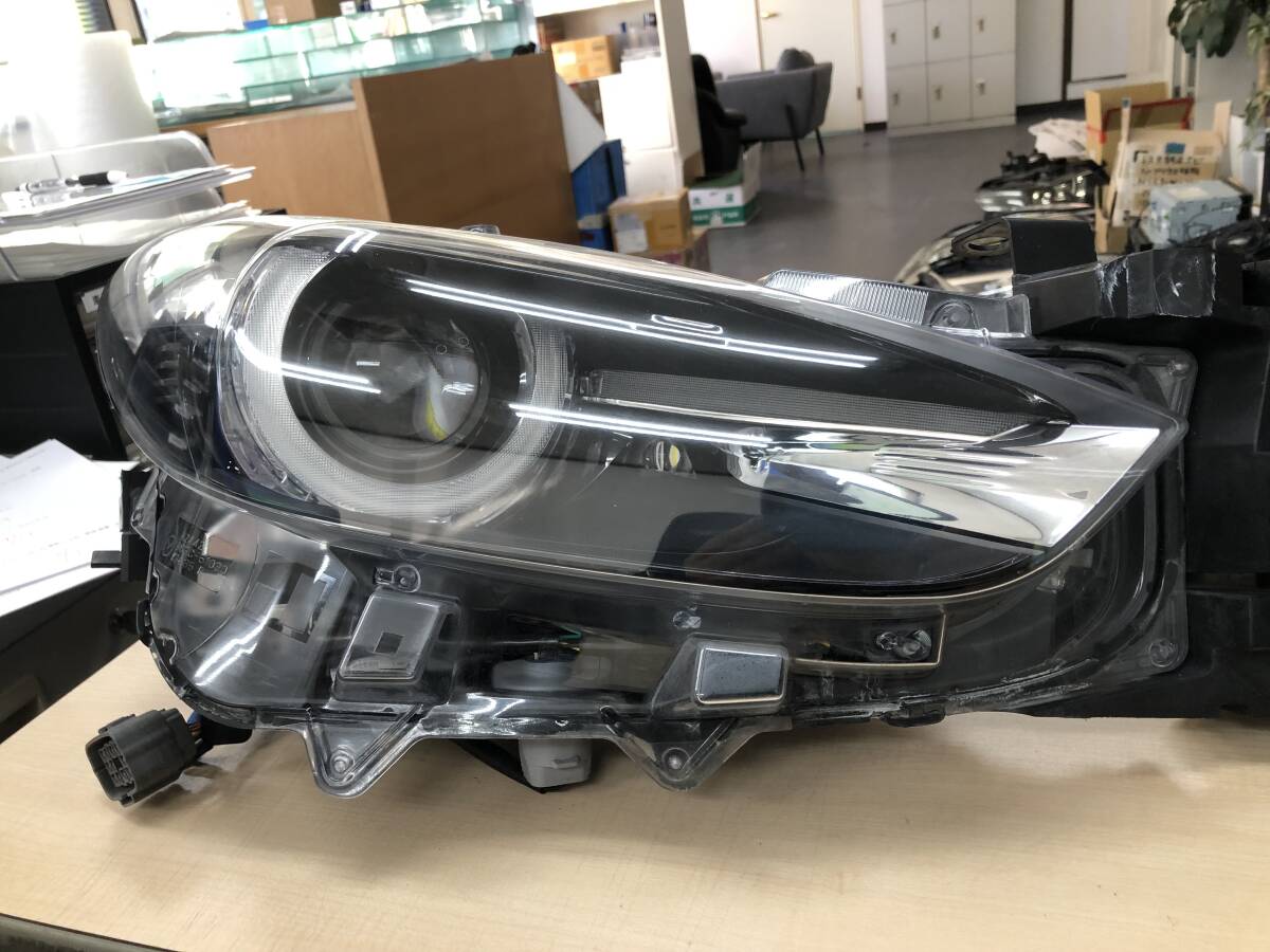 マツダ アクセラスポーツ BM5FP 右 ヘッドライト ヘッドランプ HID 純正 B63E 51 030 B63C-51030 K2442 ...