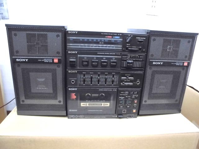 ★K1016-1:SONY HELI-COMPO FH-3 TC-38 TA-38 ST-38 APM-038 中古クラシック品 昭和レトロ 通電確認済 ジャンク /【Buyee】 Buyee ...