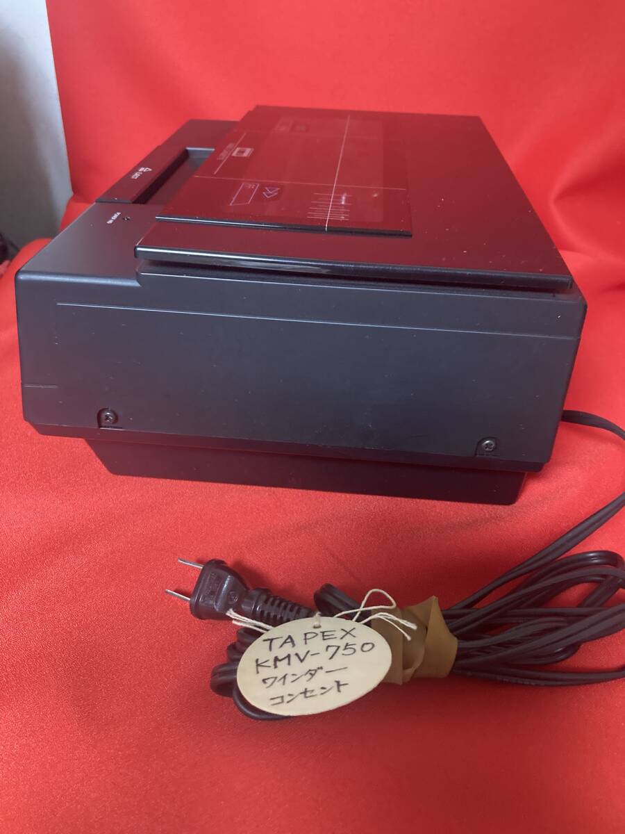 元箱・説明書あり TAPEX ビデオカセットテープリワインダー KMV-750 VHS リワインダー /【Buyee】 Buyee ...