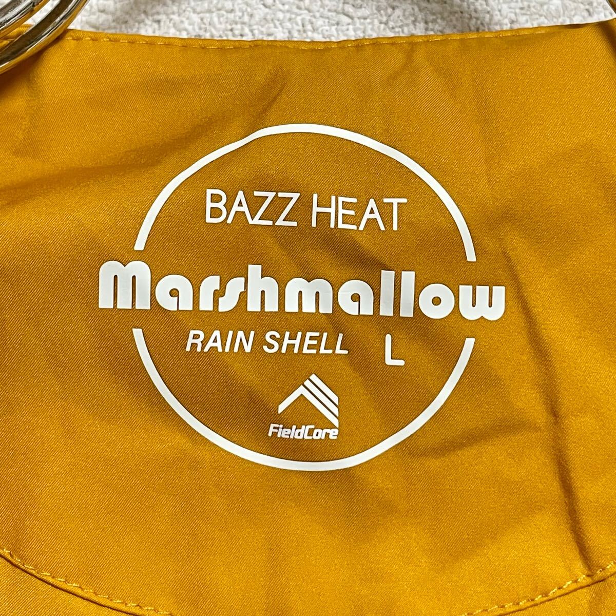 BAZZ HEAT ワークマン Marshmallow RAIN SHELL コーチジャケット ノーカラージャケット ブルゾン イエロー メンズ サイズ L ＊BH /【Buyee ...